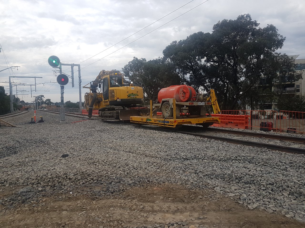 Hi Rail Trailers for hire - Jordan Rail