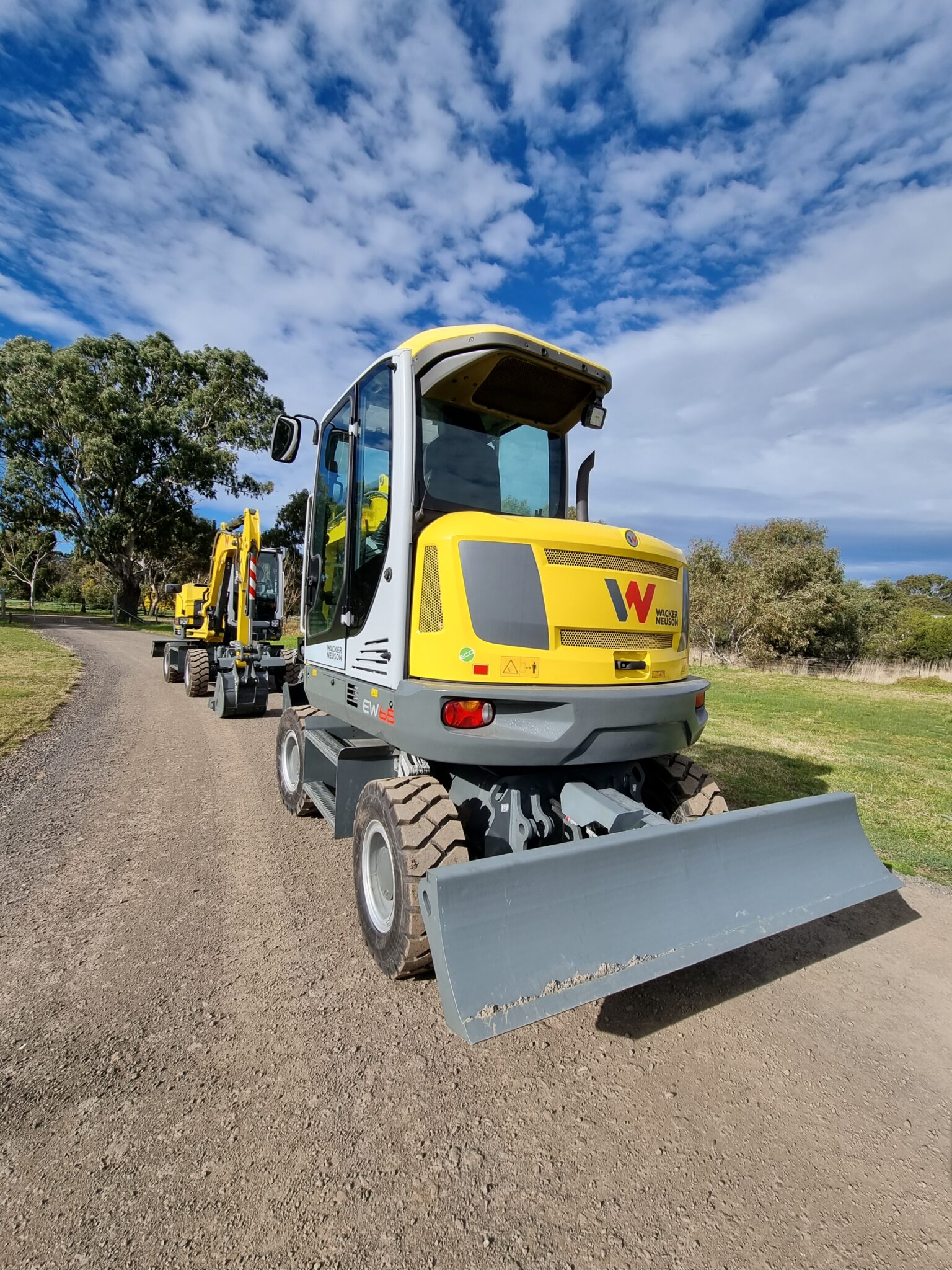 Wacker Neuson EW65 Wheeled Excavators - Jordan Rail