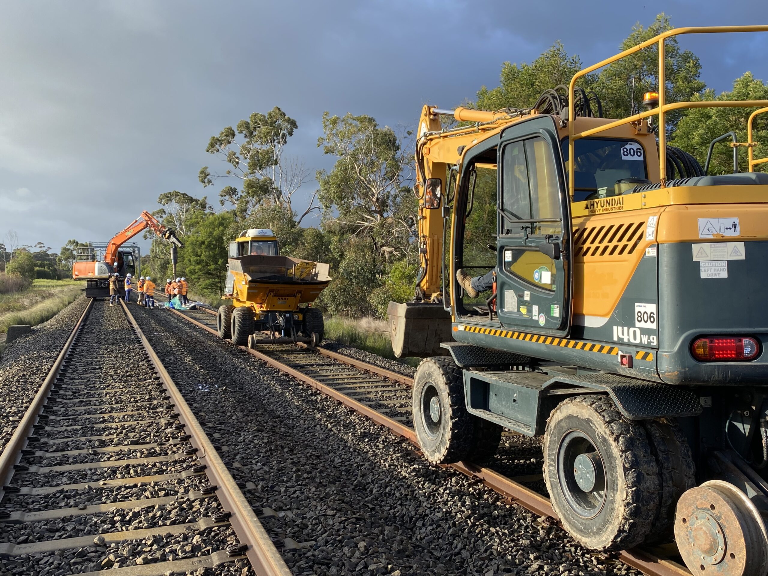 Early Works on the Gippsland Line Upgrade - Jordan Rail