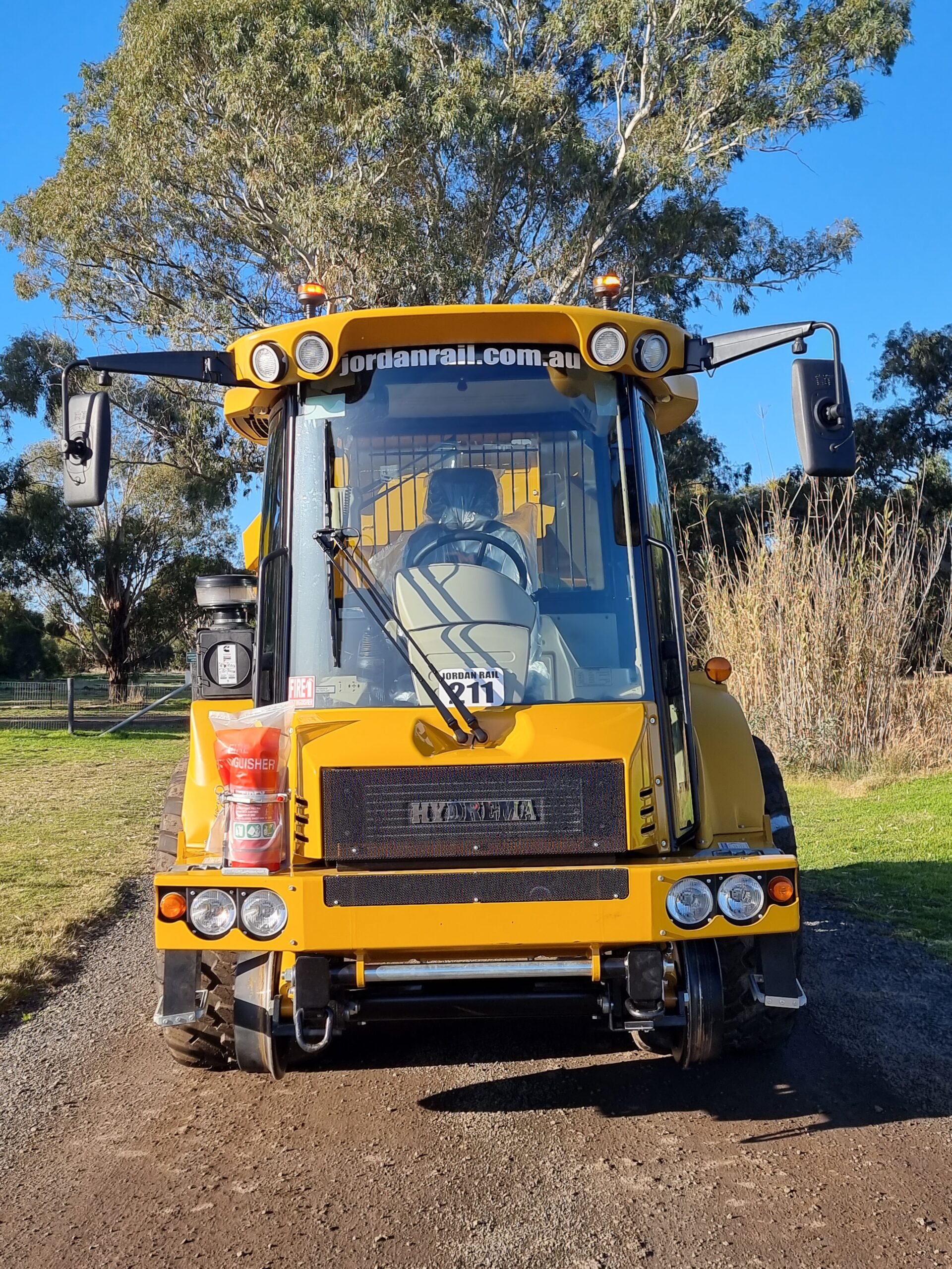 New Hydrema 912 ES Hi-Rail Dumper - Jordan Rail