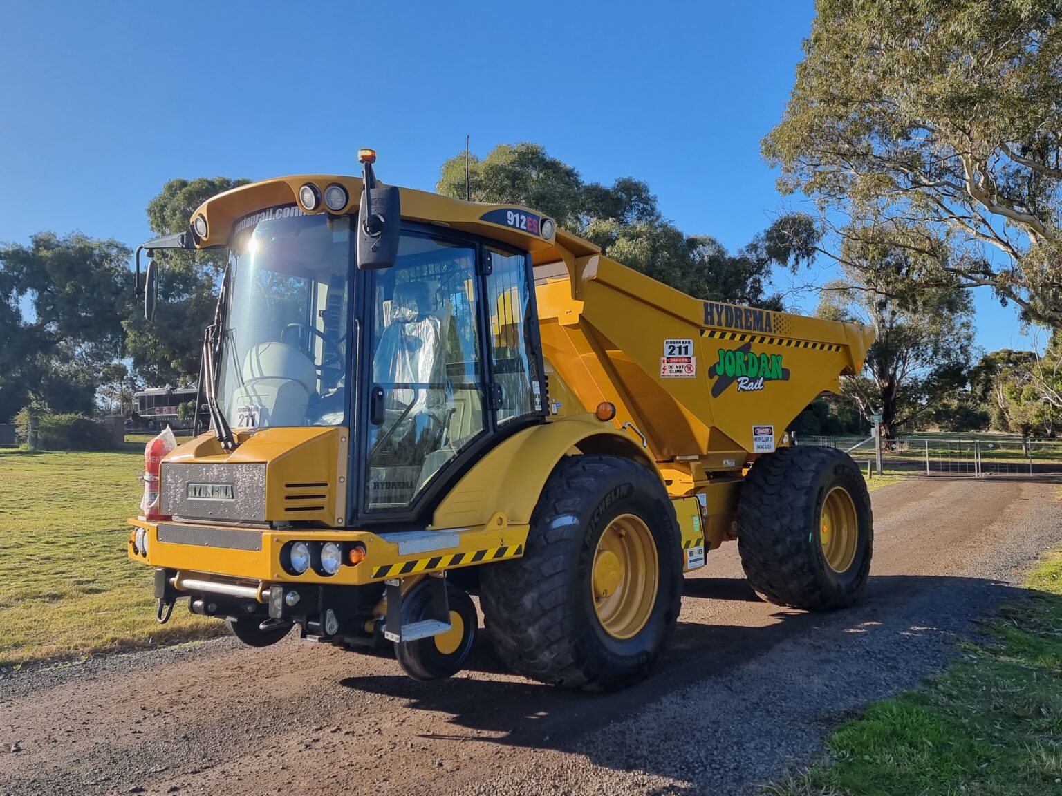 New Hydrema 912 ES Hi-Rail Dumper - Jordan Rail