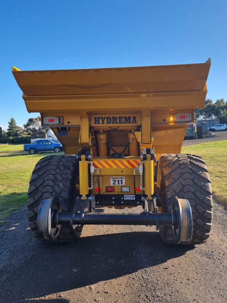 New Hydrema 912 ES Hi-Rail Dumper - Jordan Rail