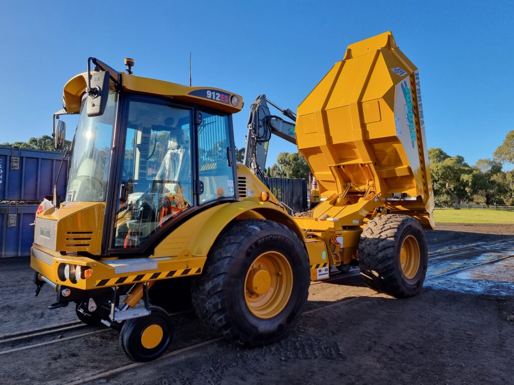 New Hydrema 912 ES Hi-Rail Dumper - Jordan Rail