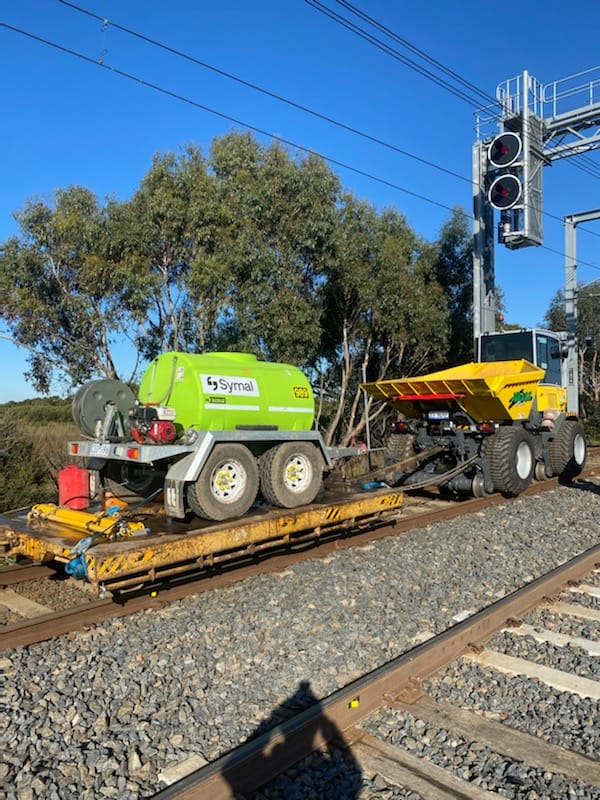 Hi-Rail Dual View Dumpers - Jordan Rail