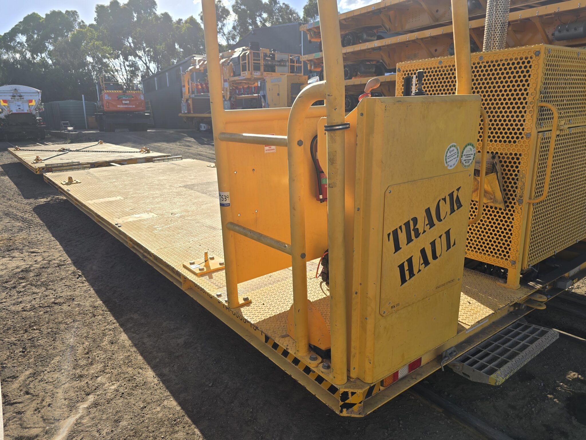 SELF-PROPELLED RAIL TRAILERS - Jordan Rail